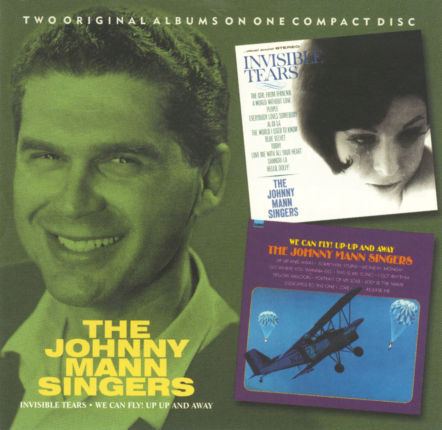 The Johnny Mann Singers - Invisible Tears / We Can Fly! Up Up And Away
